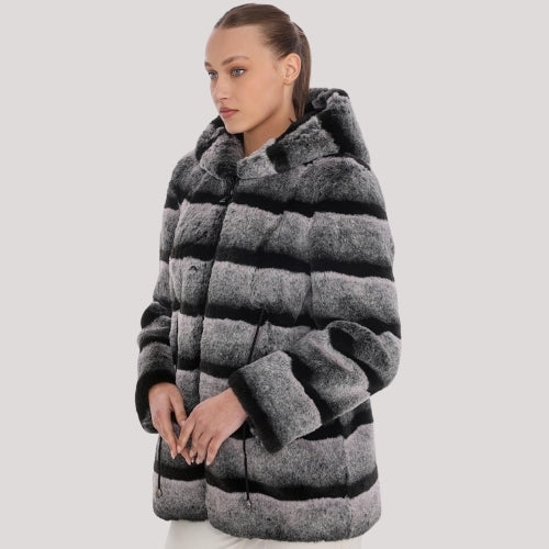 Chinchilla Coat | Chinchilla Fur Coat by RFS – Real Fur Store